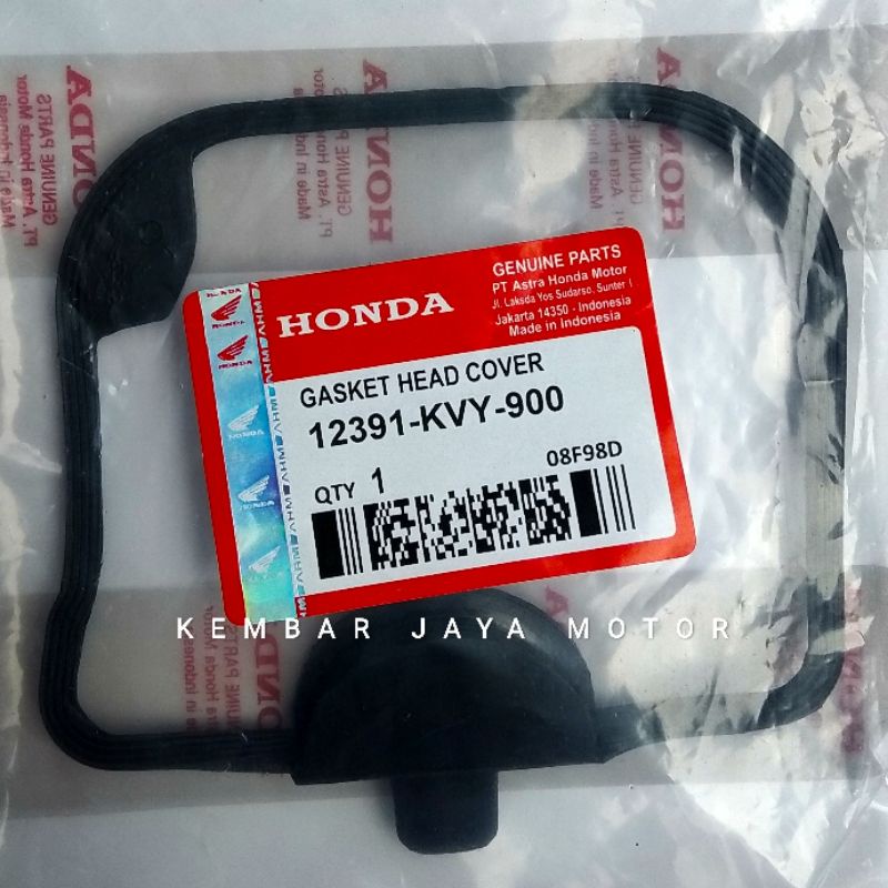 Jual Karet Gasket Karet Seal Sil Head Cilynder KVY Cover Beat Karbu Vario Karbo Spacy | Shopee ...