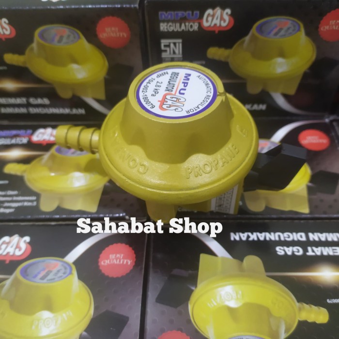Jual REGULATOR KOMPOR GAS GMU LPG 3KG 12KG BERKUALITAS SNI BEST QUALITY | Shopee Indonesia