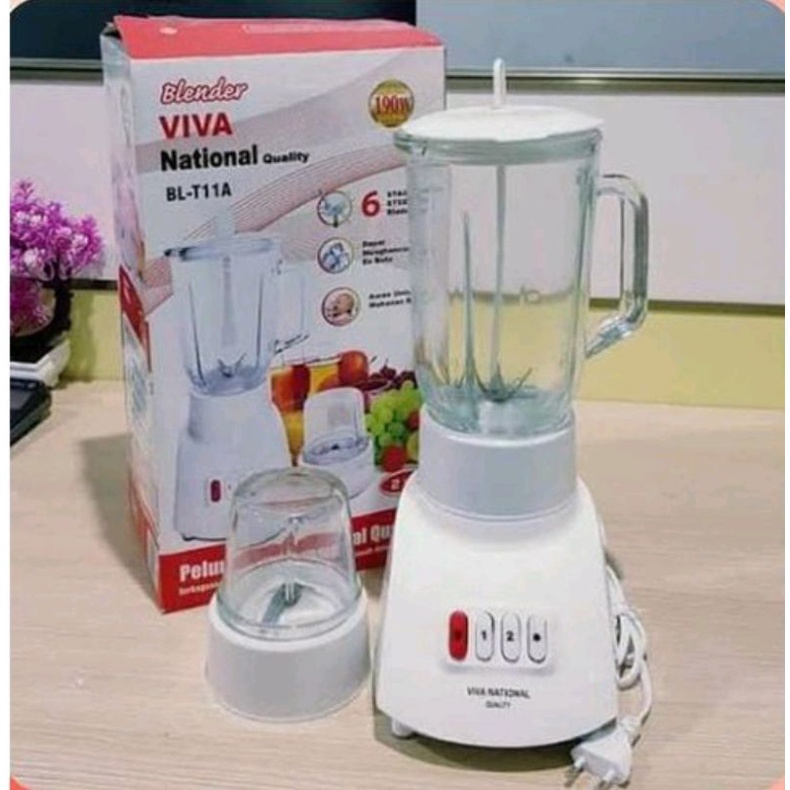 Jual BLENDER NATIONAL 2 IN 1 BL-T11A / BLENDER VIVA NATIONAL | Shopee ...