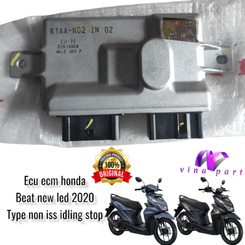 Jual ecu ecm cdi beat new street led k1a th 2020 type non iss original ...