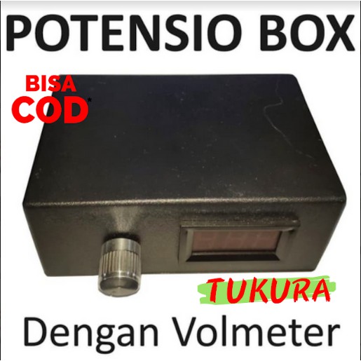 Jual Potensio Box lengkap dengan Volmeter digital | Shopee Indonesia