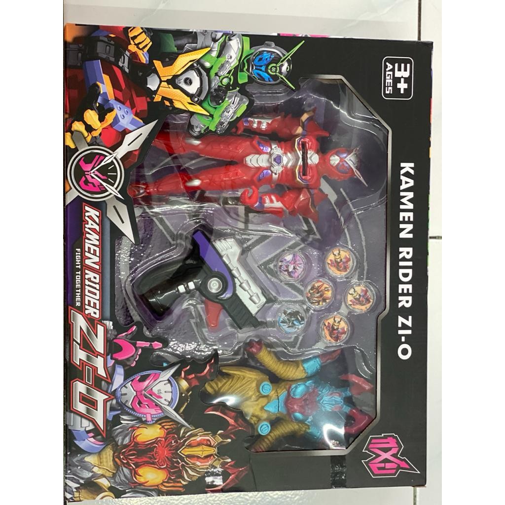 Jual C0265 CHAE SHOP MAINAN KAMEN RIDER ZI-O VINYL ISI 2 HF001 MAINAN ...