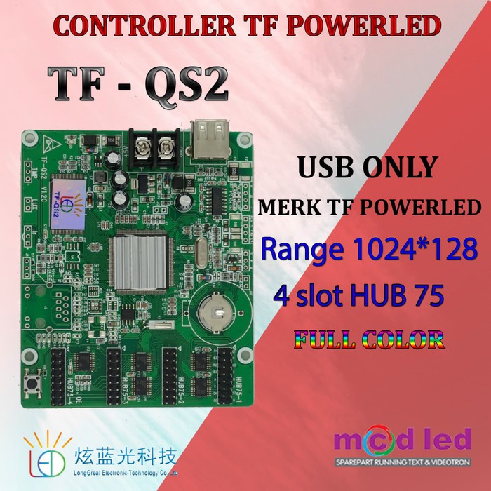 Jual CONTROLLER KONTROLER POWER LED POWERLED TF QS2 | Shopee Indonesia
