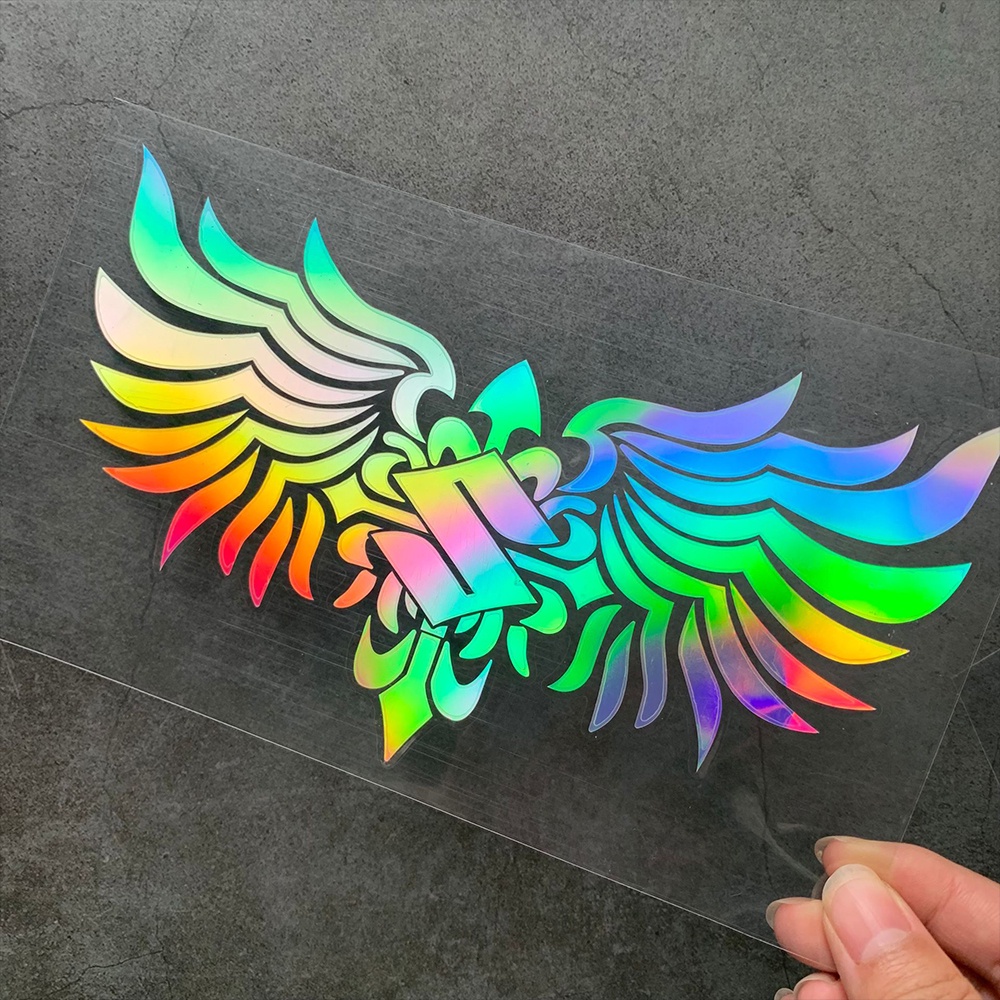 Jual SUZUKI Logo Sayap Laser Stiker Helm Dekorasi Emblem Stiker Motor ...
