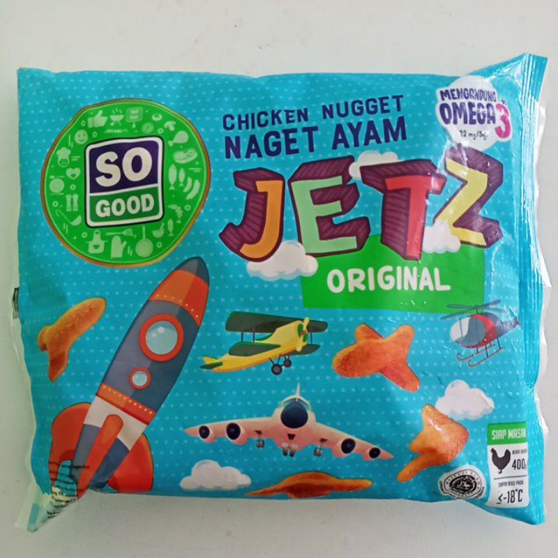 Jual So Good Chicken Nugget JetZ 400gr | Shopee Indonesia