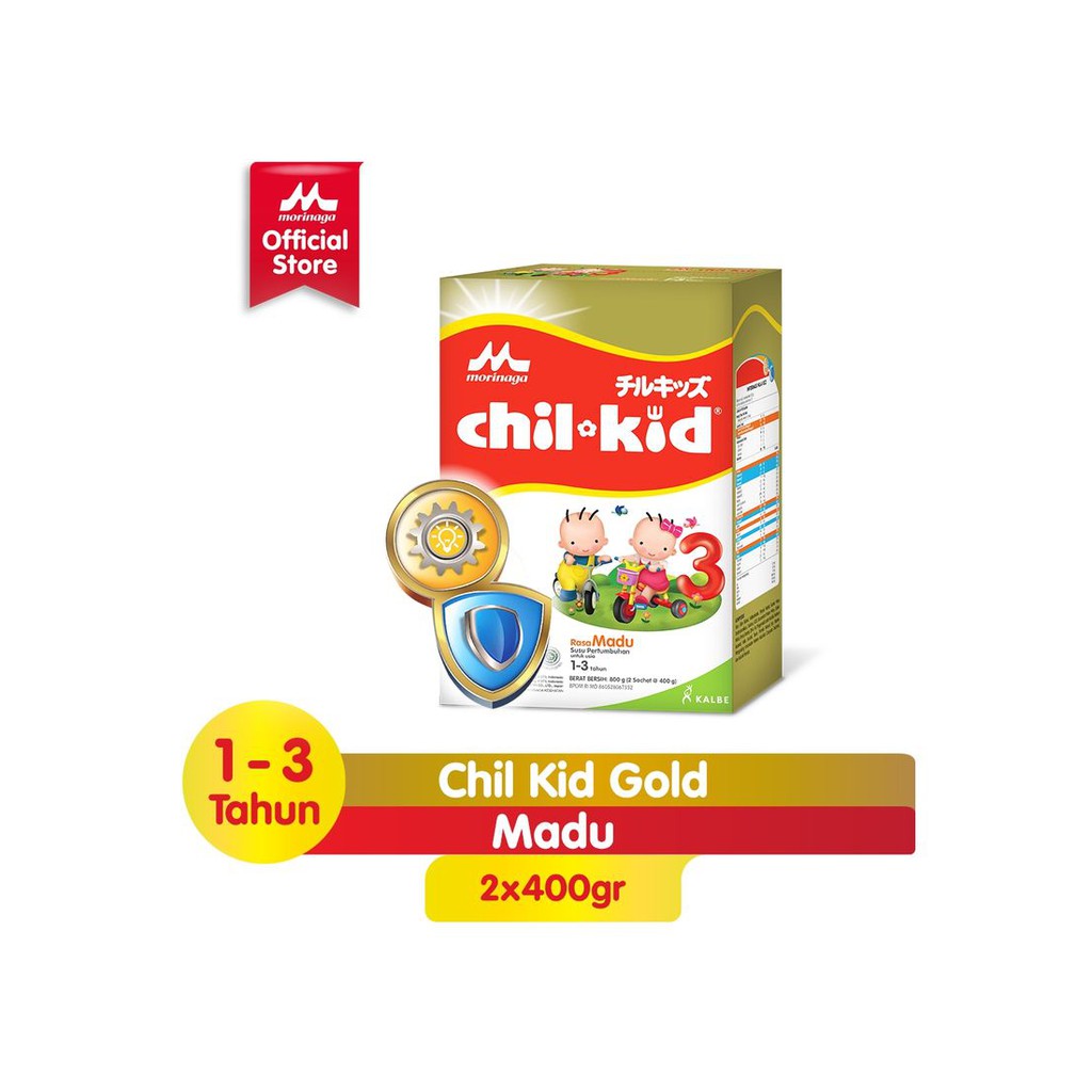 Jual Morinaga Chil Kid Gold 3 Madu 800G | Shopee Indonesia
