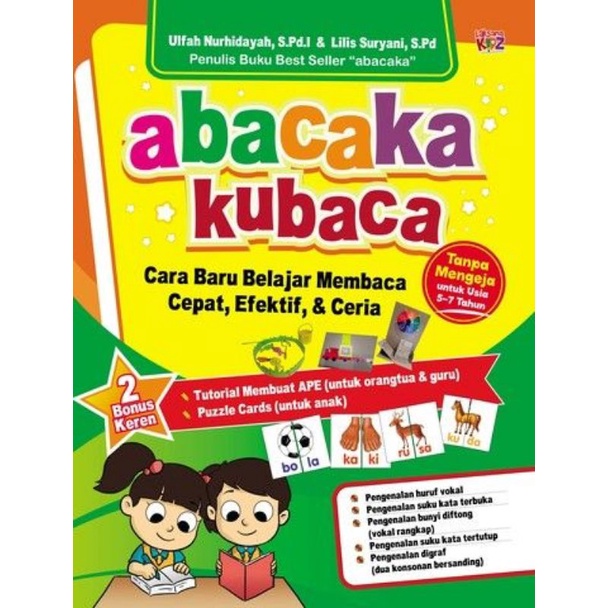 Jual Abacaka Kubaca Cara Baru Belajar Membaca Cepat Efektif dan Ceria ...