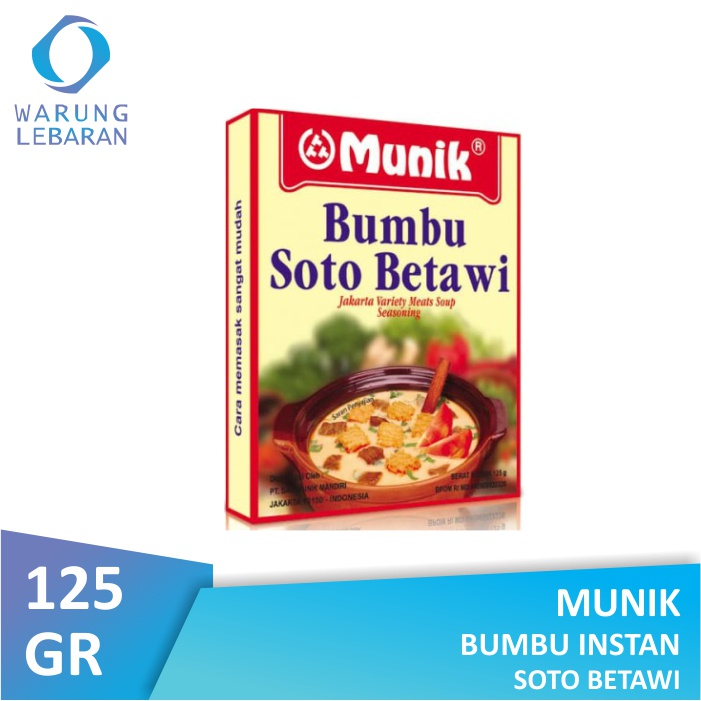 Jual Munik Bumbu Soto Betawi 125gr | Shopee Indonesia