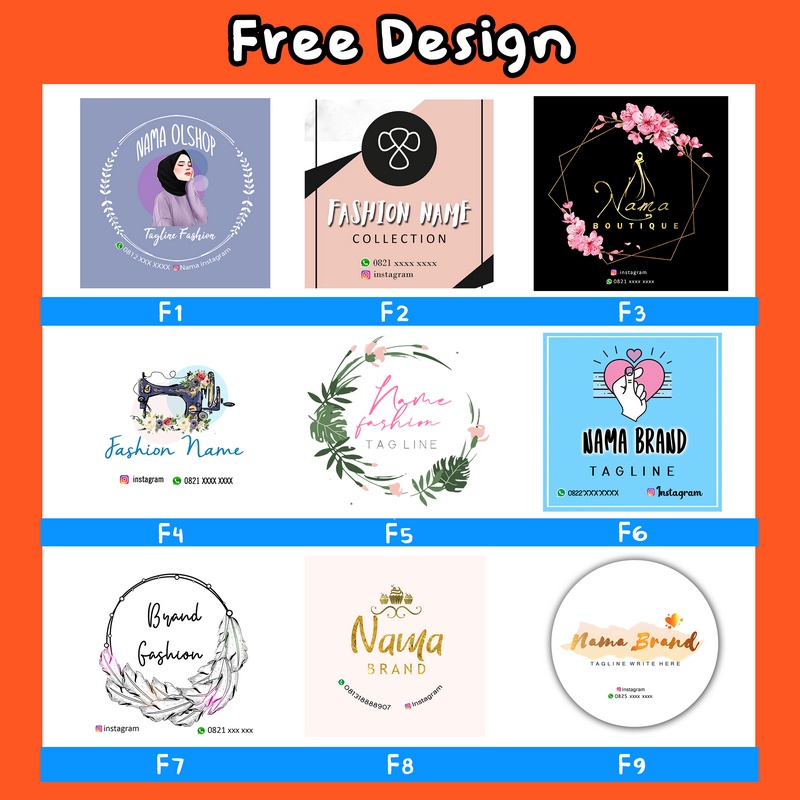 Jual SBC 2-7 CETAK STIKER CROMO/LABEL BULAT LABEL NAMA LABEL MAKANAN ...