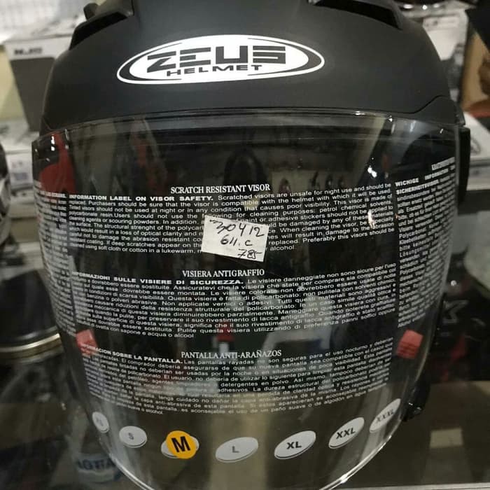 Jual Helm Zeus 611C | Shopee Indonesia