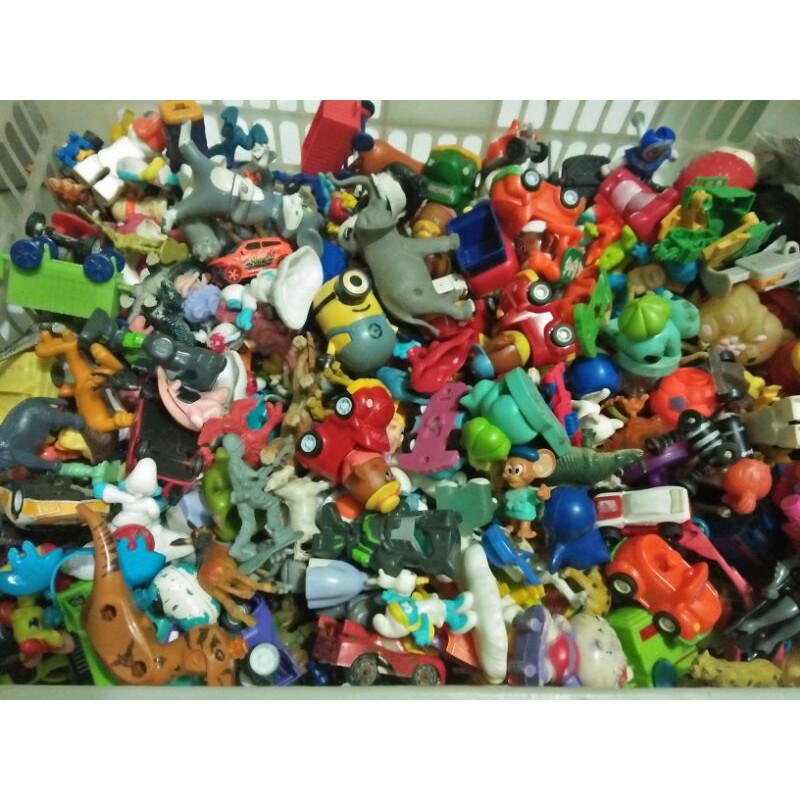 Jual Mainan kecil kecil preloved All varian isi per 10 pieces Random ...