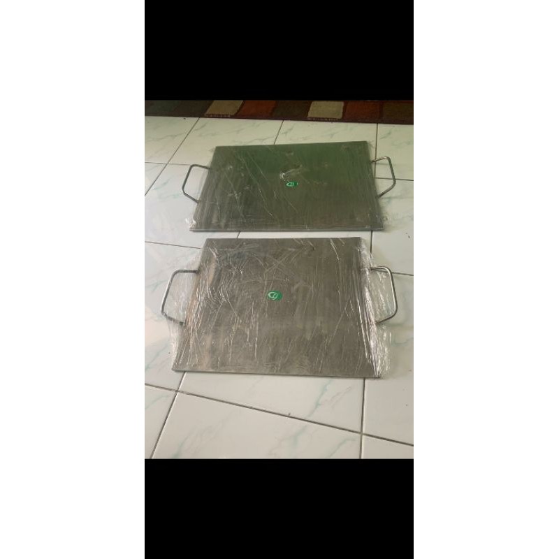 Jual WAJAN ROTI BAKAR STAINLESS / WAJAN KEBAB / WAJAN SOSIS / WAJAN ...
