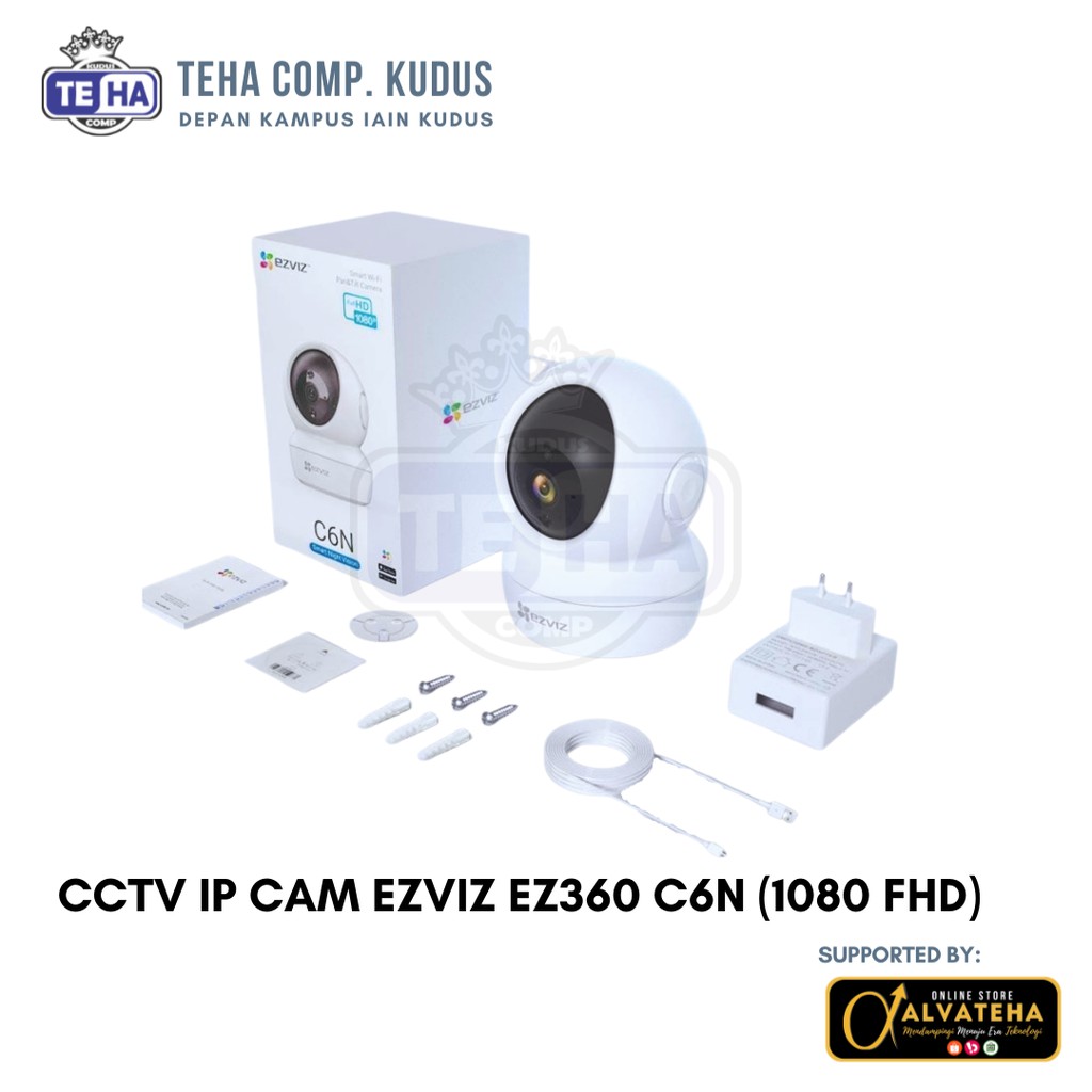 Jual CCTV IP Camera EZVIZ C6N Wireless IP Cam 1080 Full HD Micro SD ...