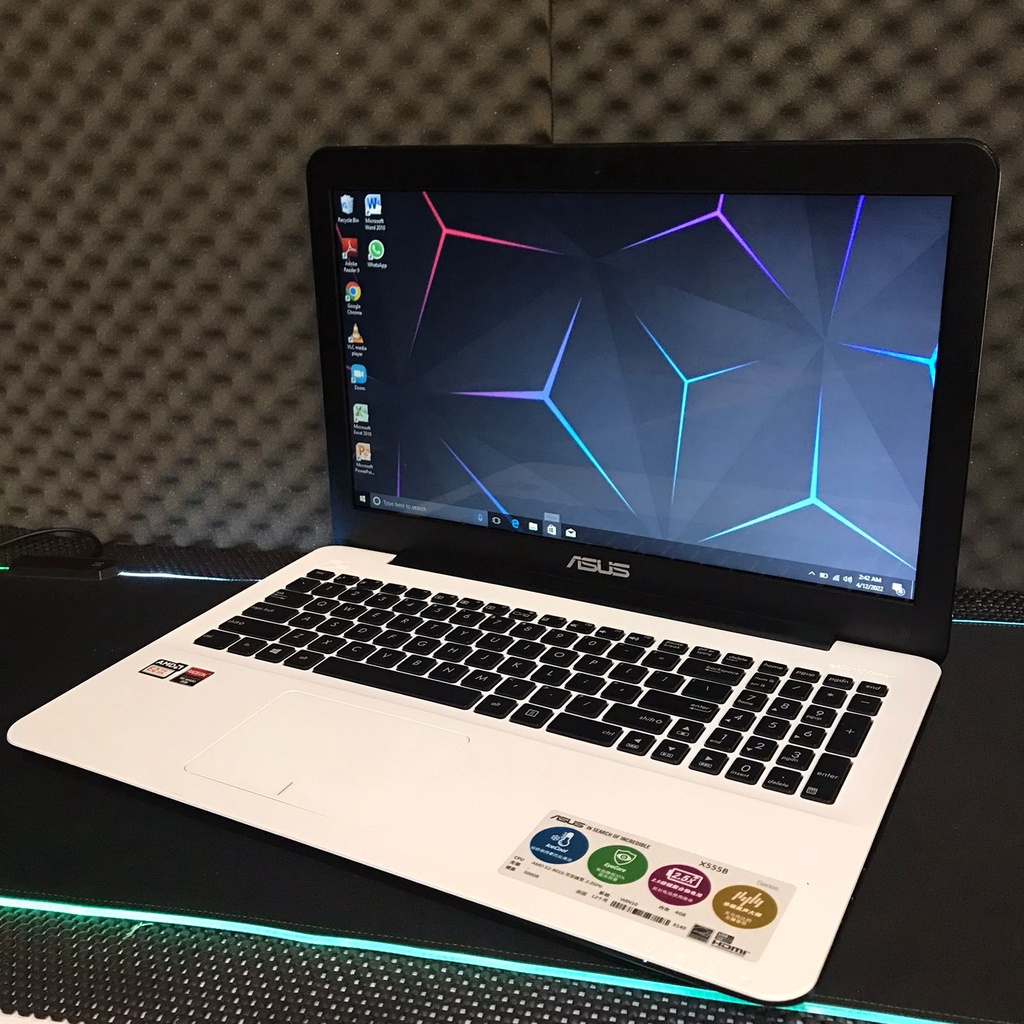 Jual Laptop Asus X555B AMD E2-9010 Ram 8GB SSD 256/1TB Radeon R2 Grafis ...