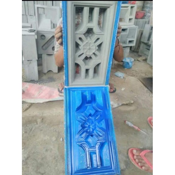 Jual Cetakan Roster Dari Fiber Model Kembang Ukuran 20×40 Tebal 12 cm ...