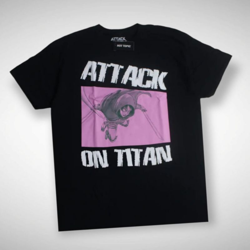 Jual KAOS ANIME / FILM OFFICIAL ATTACK ON TITAN - SURVEY CORPS EREN ...