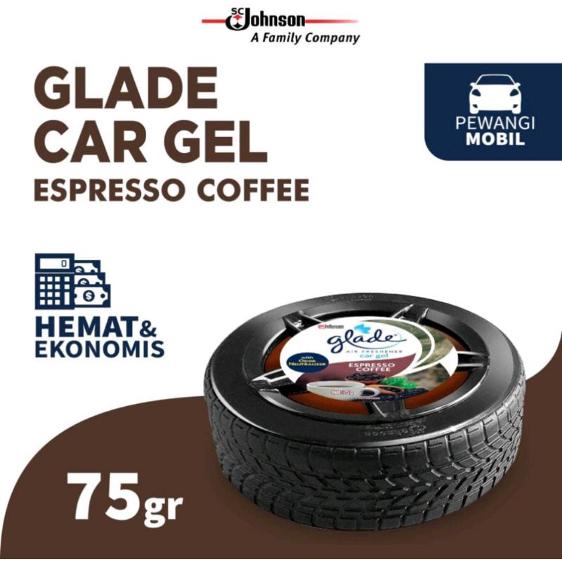 Jual glade CAR GEL/CAR FRESH GEL Espresso Coffee | Shopee Indonesia
