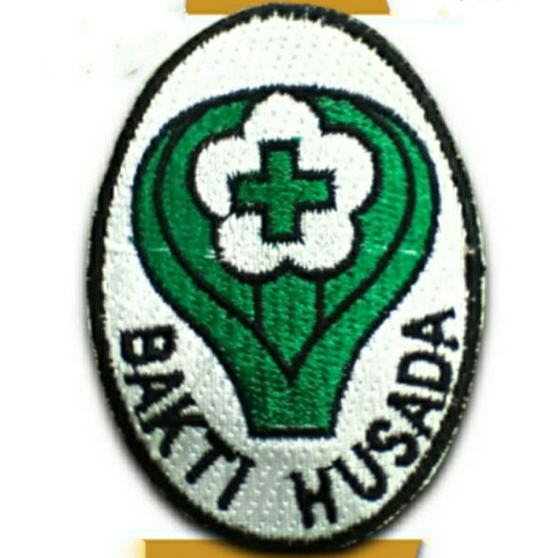 Jual Logo bakti Husada BEDGE BET Bhakti Husada logo bordir Bhakti ...