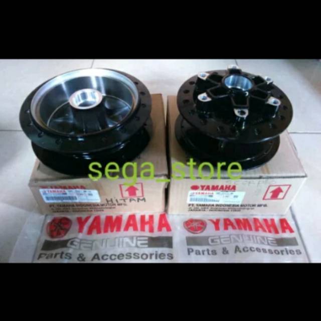 Jual Tromol depan belakang yamaha Scorpio hitam ori original YGP ...