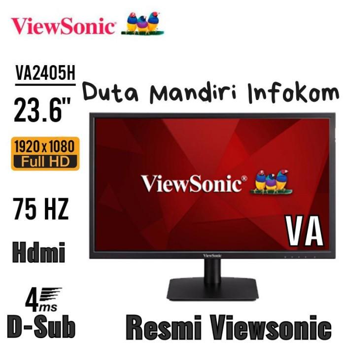 Jual Viewsonic VA2405-H 24 Inch - FHD VA 75hz 4ms HDMI VGA Monitor | Shopee Indonesia