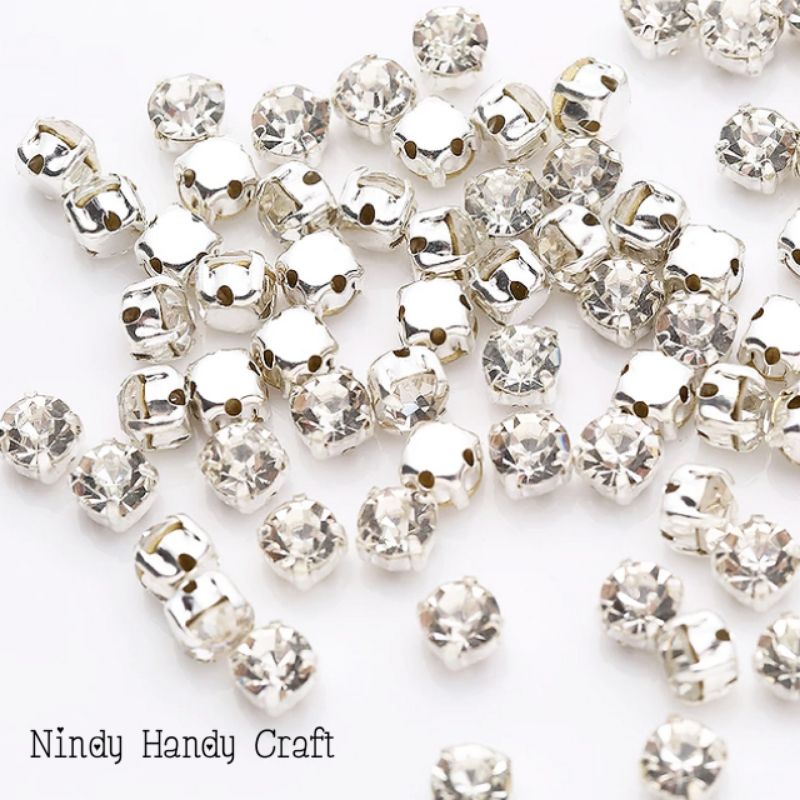 Jual 72-144pcs Diamond Cangkang 14,16,20,25,30,35,40ss - Diamond ...