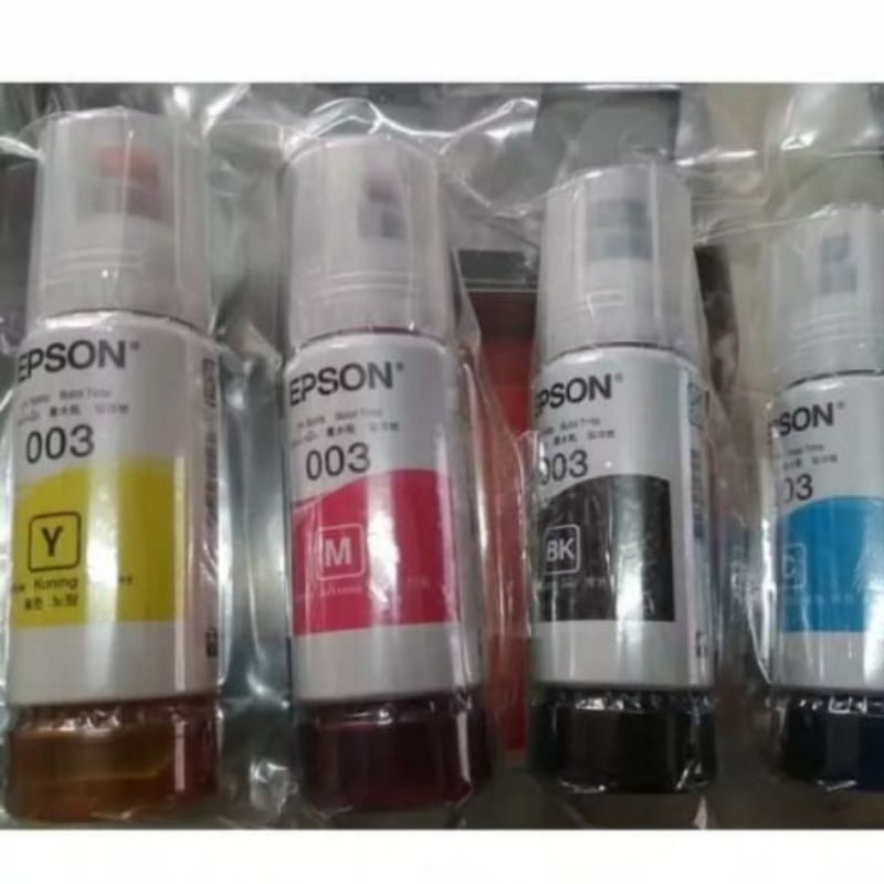 Jual TINTA EPSON T003 (Bawaan Printer) L1110 L3210 L3250 L3110 ...