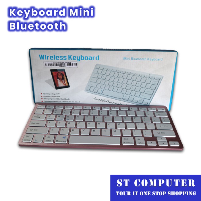 Jual Keyboard Wireless Mini Bluetooth | Shopee Indonesia