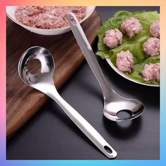 Jual Sendok Bakso Cetakan Pembuat Baso Stainless Steel / Meatball Maker ...