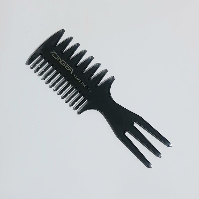 Jual Sisir Barber Mesh Comb Styling Texture 3 in 1 kecil Salon Barber ...