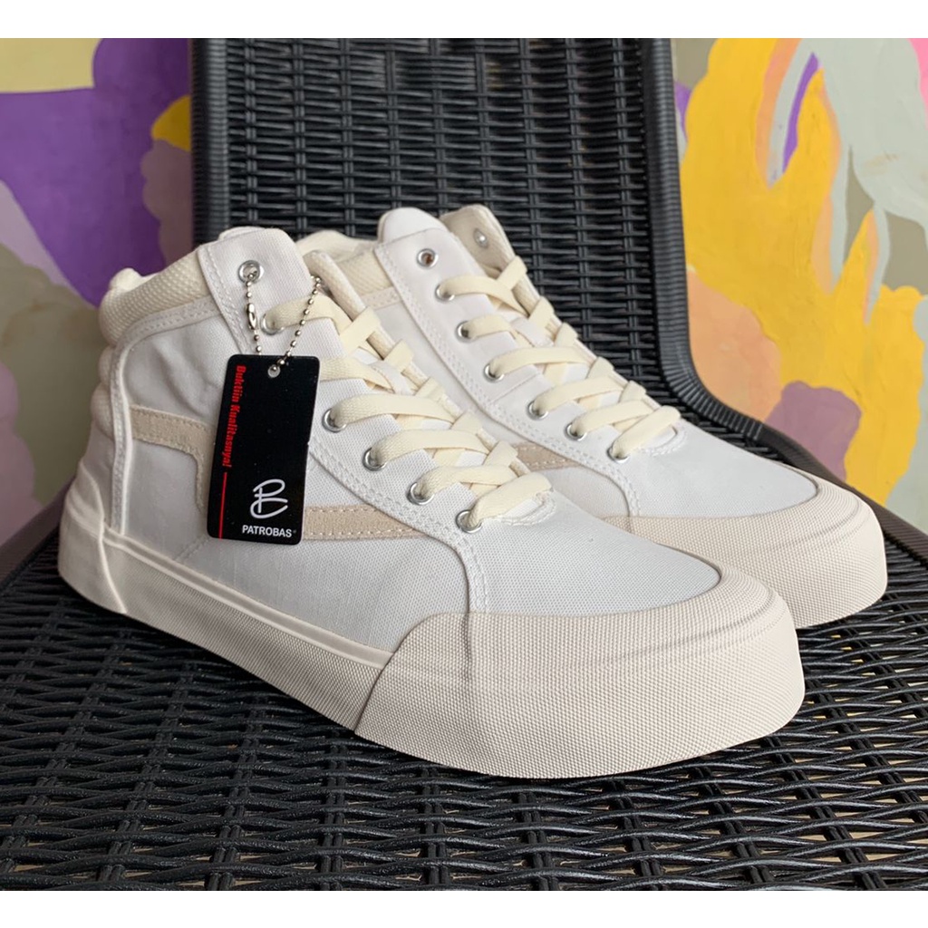 Jual Patrobas Cloud High Off White Original | Shopee Indonesia