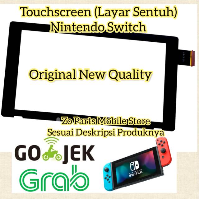 Jual Touch Screen Layar Sentuh Digitizer Nintendo Switch (Original New ...