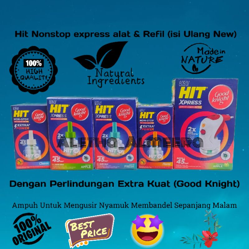Jual Hit Nonstop Express alat & Refil (isi Ulang New) | Shopee Indonesia