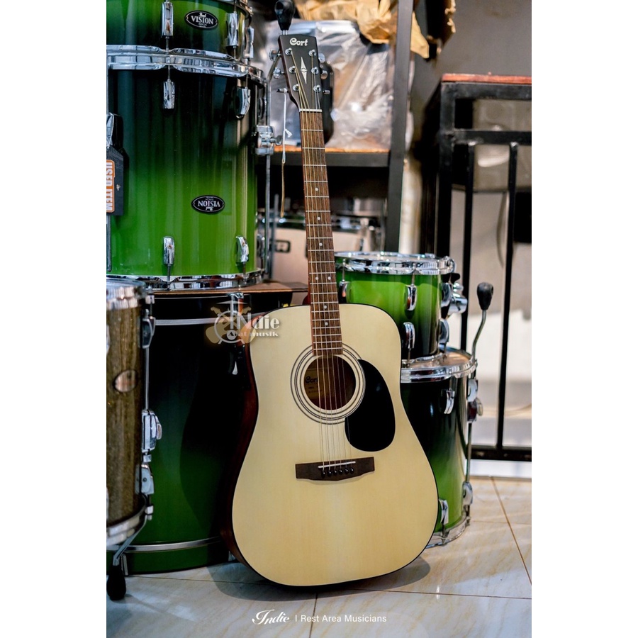 Jual Gitar Akustik Cort AD810 OP With Preamp Fishman Presys | Shopee ...