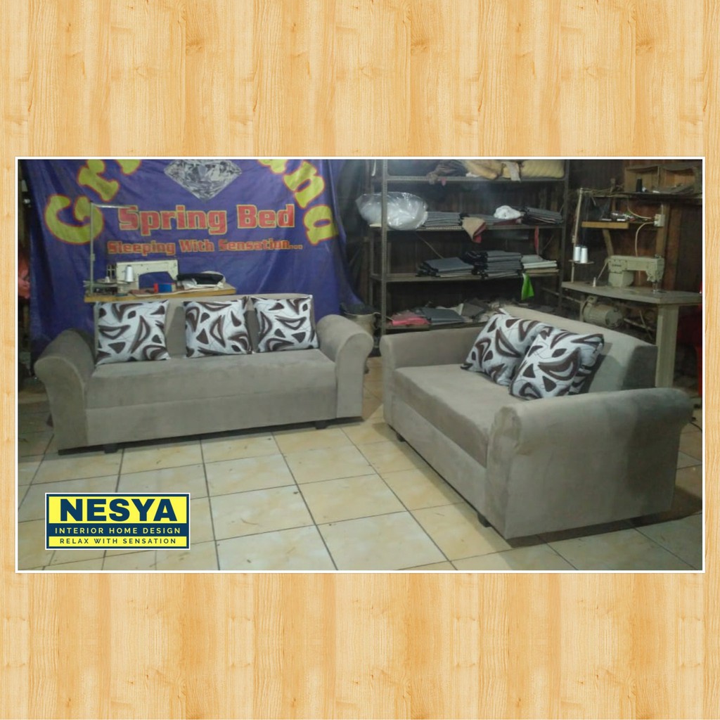 Jual SOFA BRAVO 4 SEAT MINIMALIS by NESYA INTERIOR | Shopee Indonesia