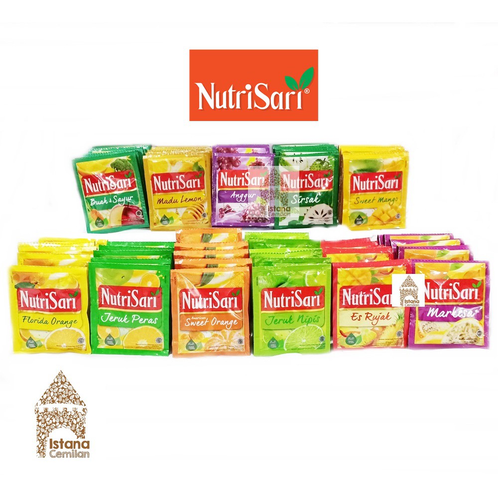 Jual Nutri Sari Nutrisari Renceng Isi 10 Pcs Mangga Gandaria dll ...
