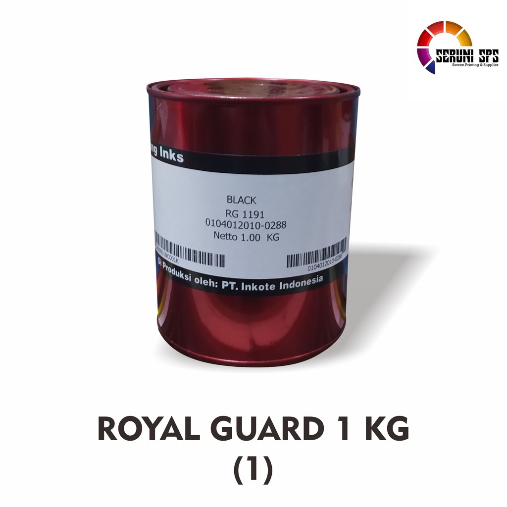 Jual Royal Guard, Cat / Tinta / Sablon - 1 kg ( Seri Warna 1 ) | Shopee ...