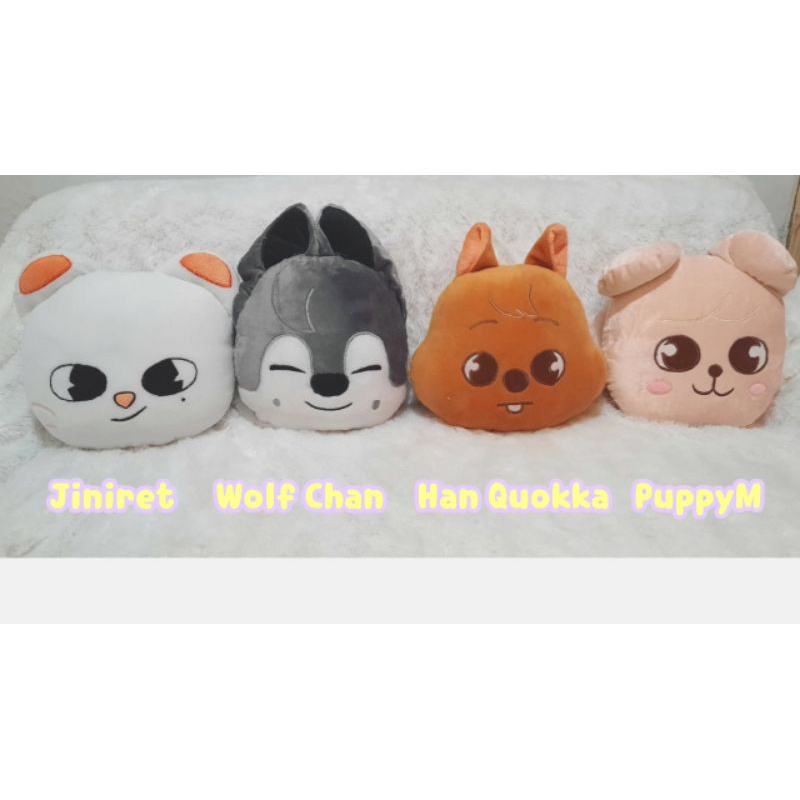 Jual SKZOO STRAY KIDS plushie boneka wolf chan leebit dwaekki jiniret ...
