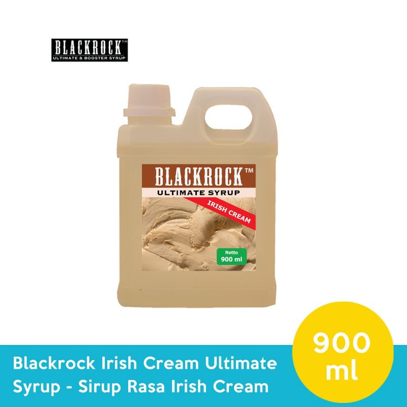Jual Blackrock Irish Cream Ultimate Syrup 900 ml - sirup rasa irish ...