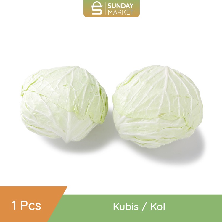 Jual Kubis / Kol Putih - 1Pcs [900 - 1500gr] | Fresh Setiap Hari ...