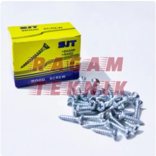 Jual Skrup SJT 3/4" x 6 mm Sekrup Philip Kayu Screw Shard Hard Tajam ...