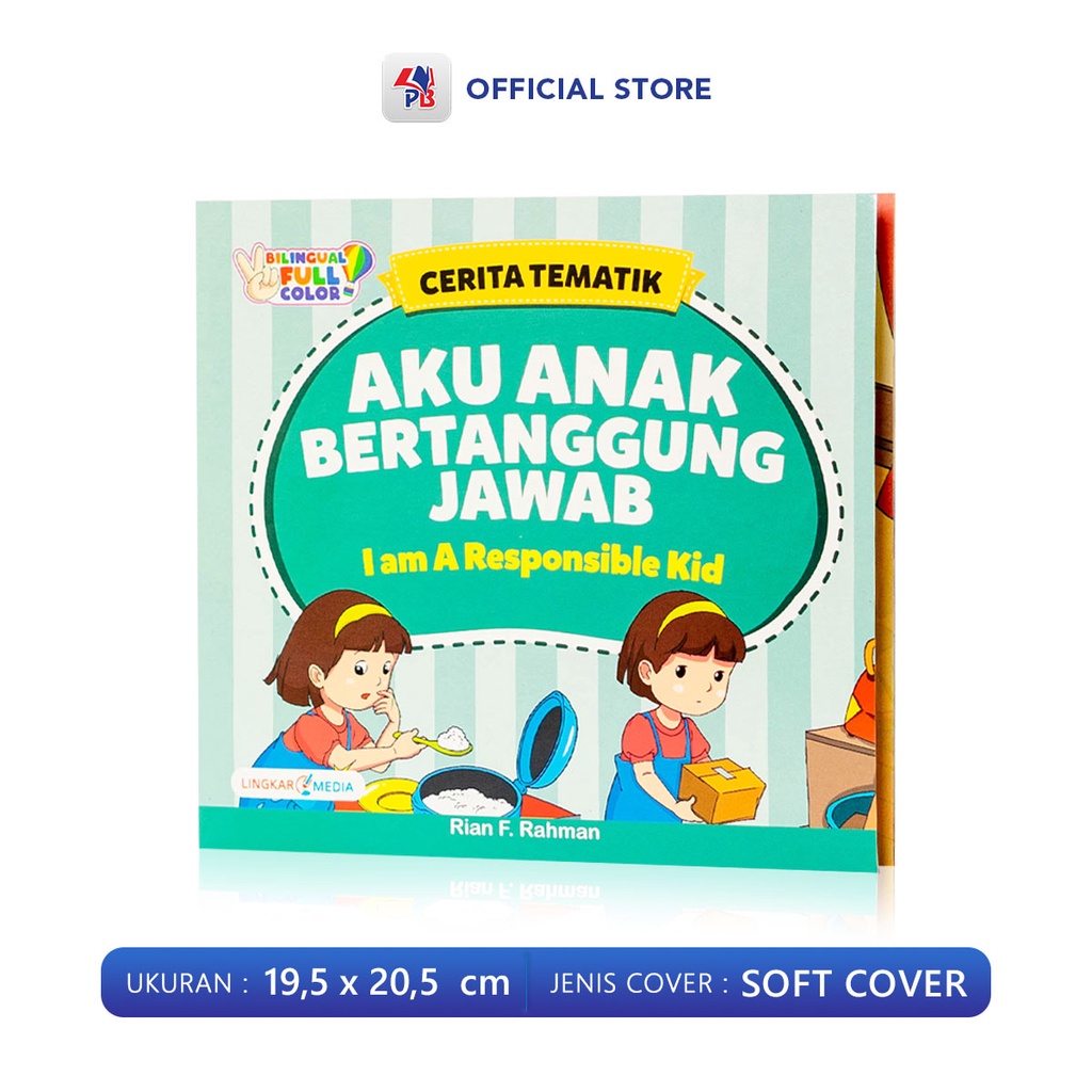 Jual Buku Cerita Anak Bergambar Tematik Bilingual : Aku Anak Anak Jujur / Aku Gemar Menabung ...