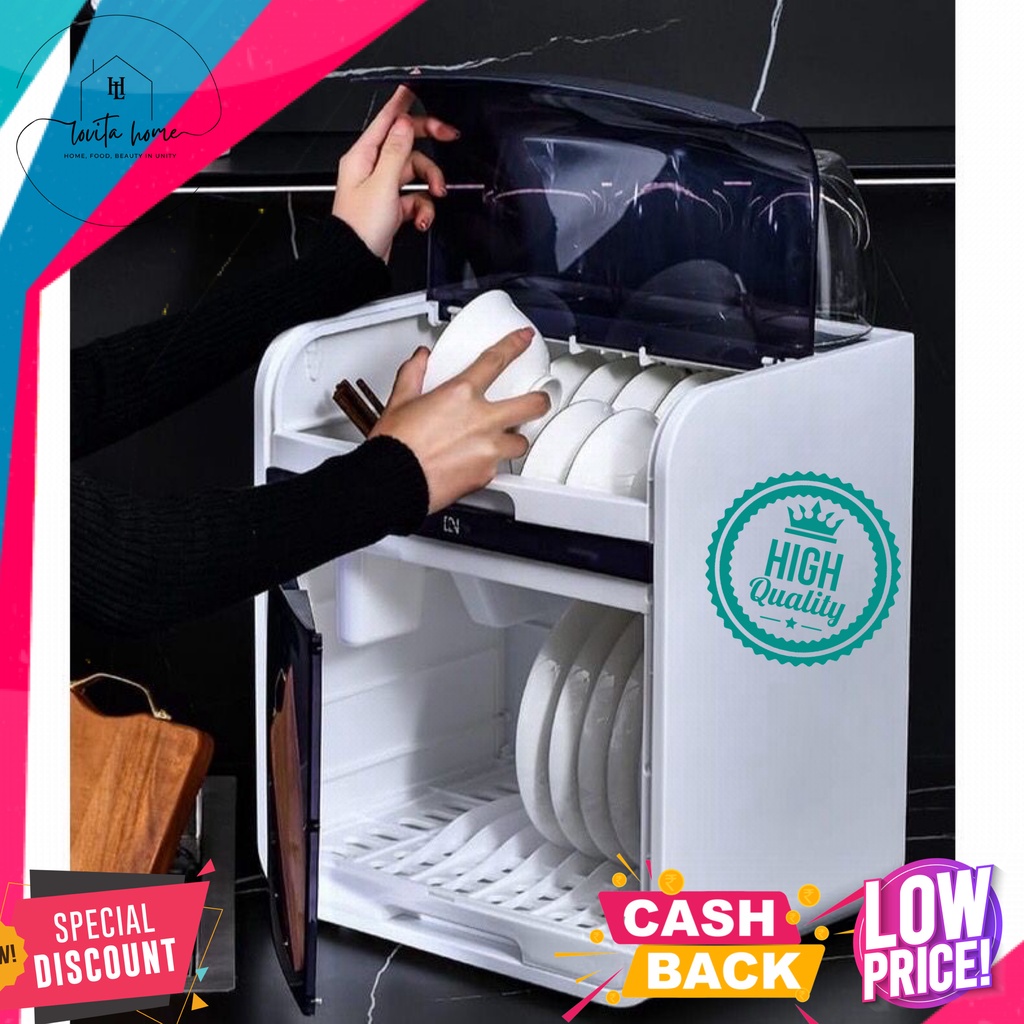 Jual RAK PIRING Besar Sterilizer Rak Pengering Piring Plastik ...