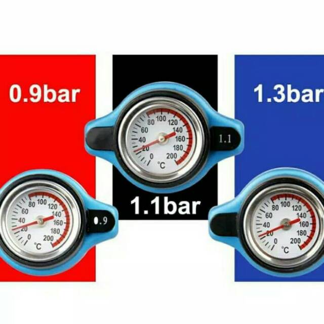 Jual Cup Tutup Radiator Temperatur kepala besar dan kepala kecil small ...