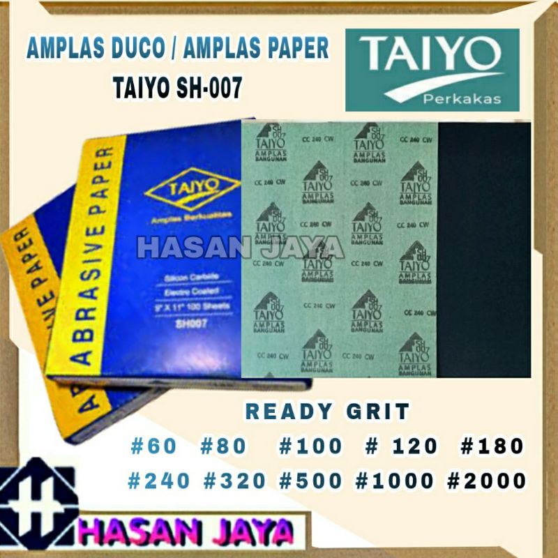 Jual Amplas Lembaran Grit 80 100 120 150 240 400 800 1000 1200 1500 ...