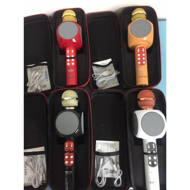 Jual FREE ONGKIR Termurah MEDAN WS-1816 Mic Karaoke Bluetooth | Microphone Karaoke | Wster ...