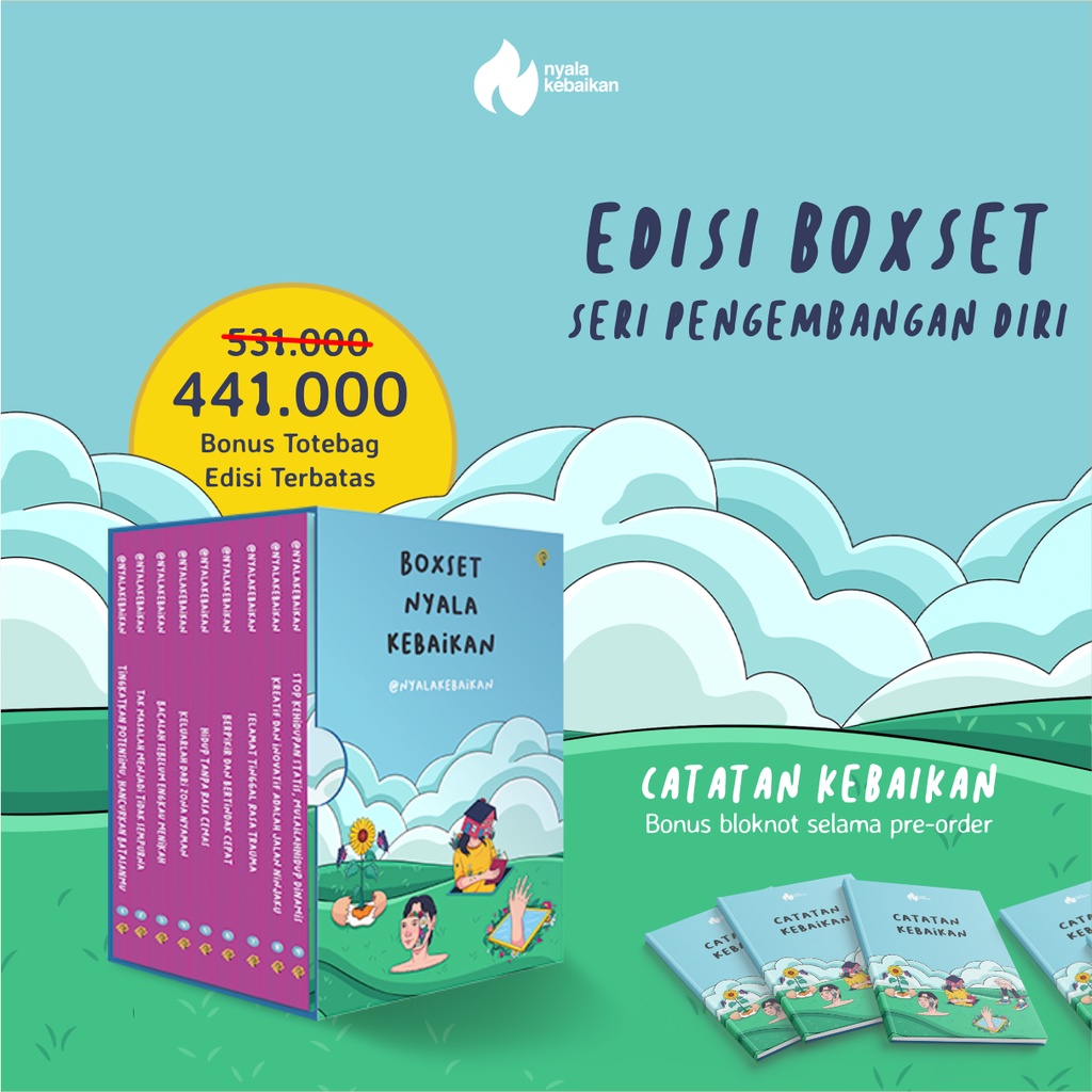 Jual Shira Media - Boxset Nyala Kebaikan - Buku Motivasi/Pengembangan Diri- Self-Improvement ...