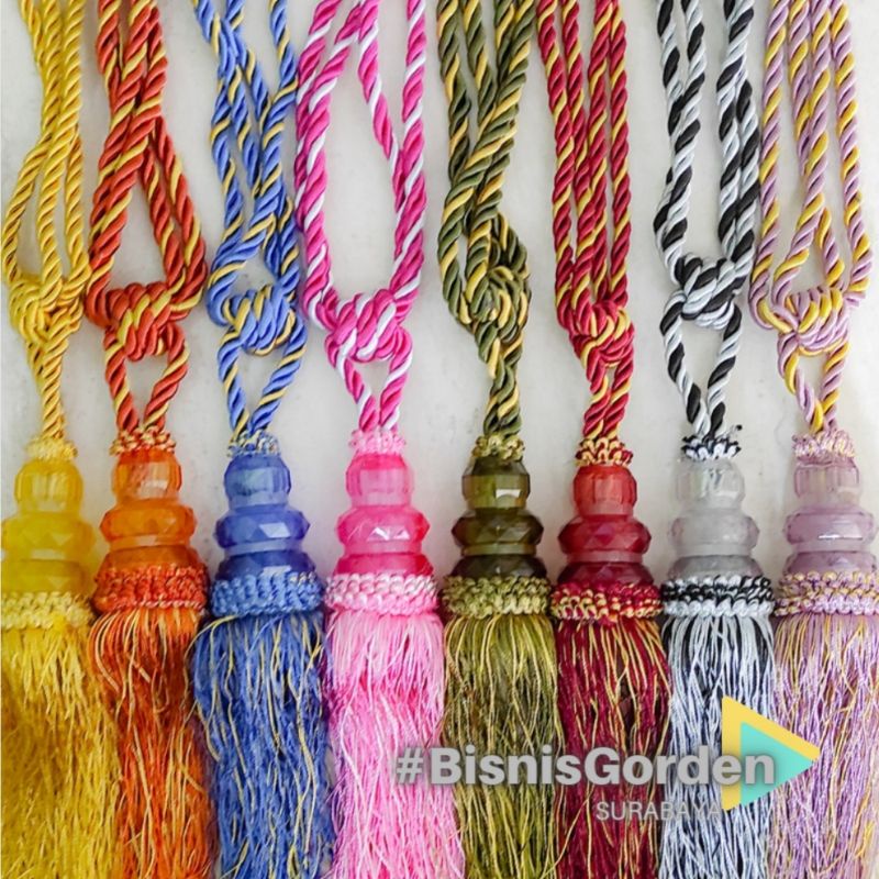 Jual TASSEL TASEL / TALI GORDEN /SIBORI KECIL KORDEN HORDENG PENGIKAT ...