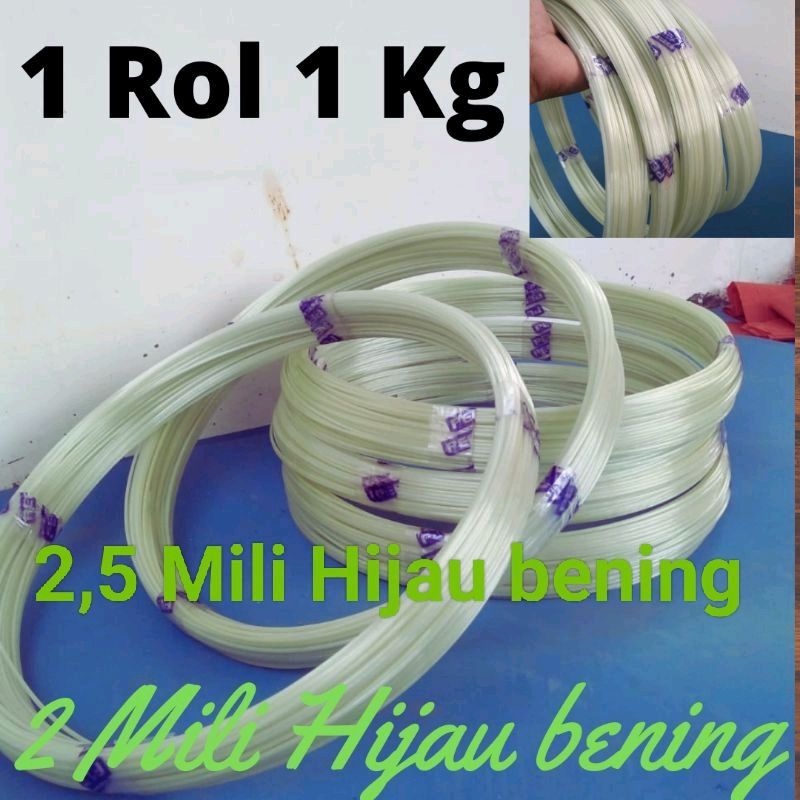 Jual Ruji Jeruji Fiber 2mm 2,5mm hijau bening Ruji untuk sangkar ...