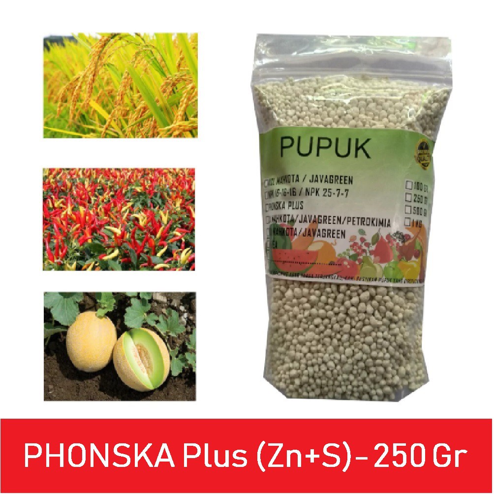 Jual Phonska Plus 250 Gram NPK 151515 Plus Zn Dan Sulfur | Shopee Indonesia