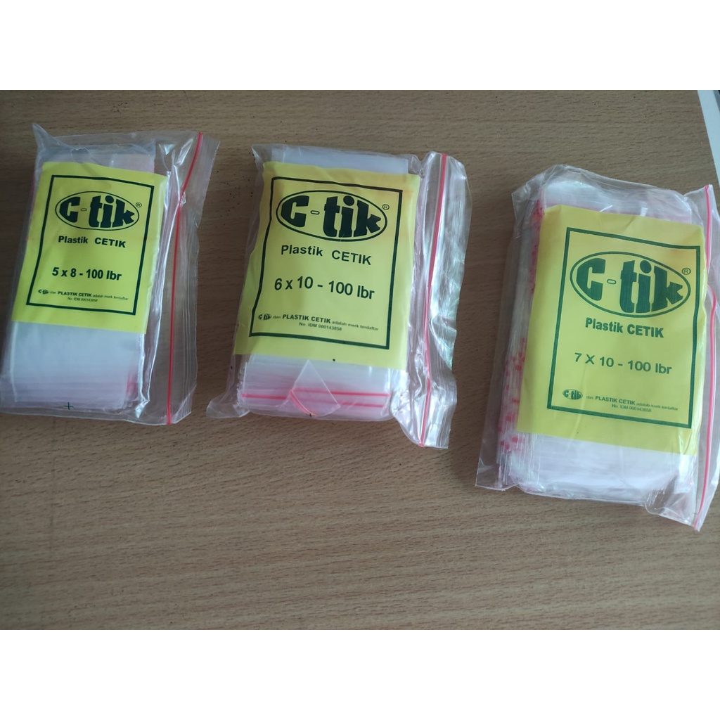 Jual Plastik Klip/Plastik c-tik/Plastik Cetik/plastik Ziplock/Plastik ...